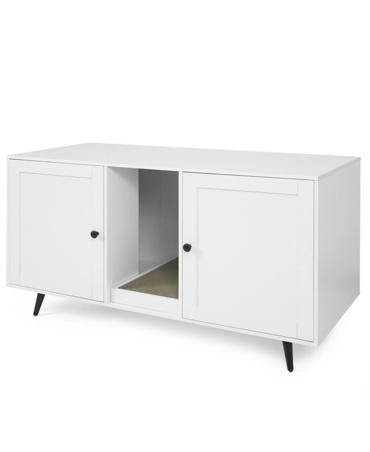 Click here for Sugift Double Cat Litter Box Enclosure for 2 Cats... prices