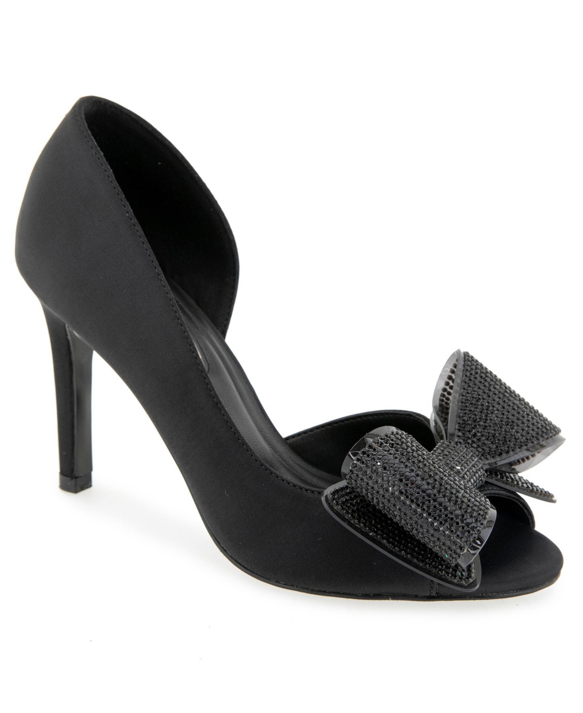 Click here for Christian Siriano Womens Jixa Peep Toe Pump - Blac... prices