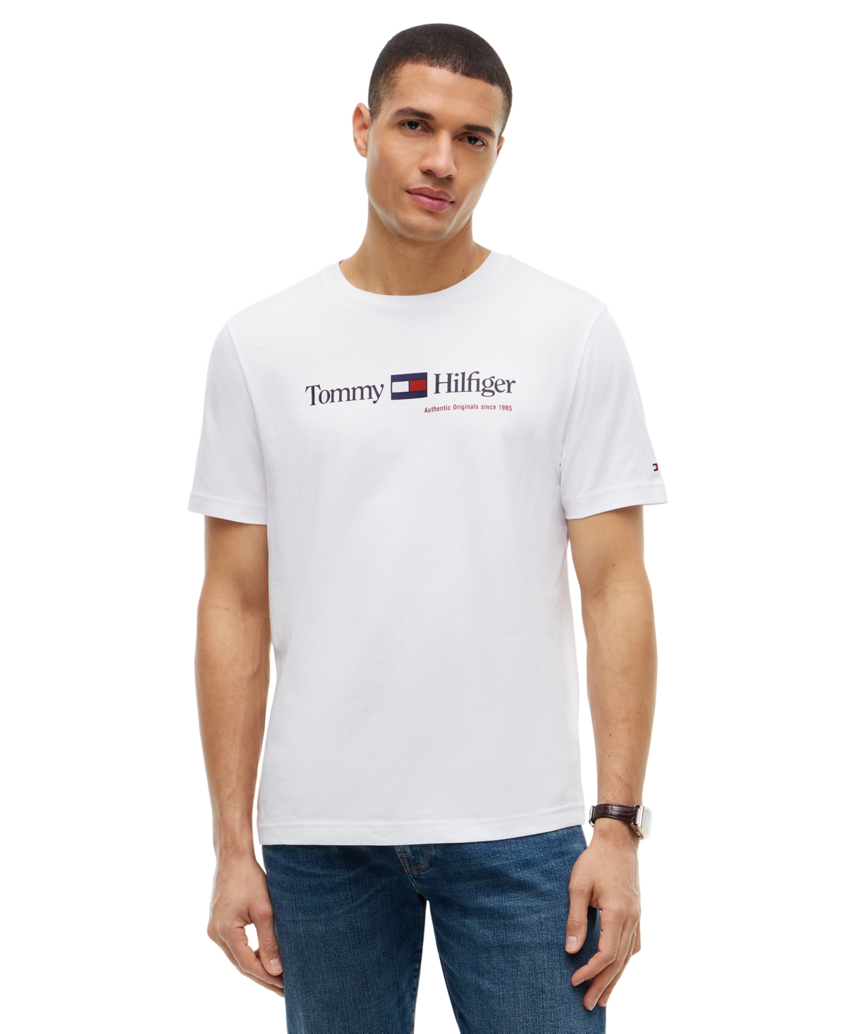 Click here for Tommy Hilfiger Mens Brand Love Red  White and Blue... prices