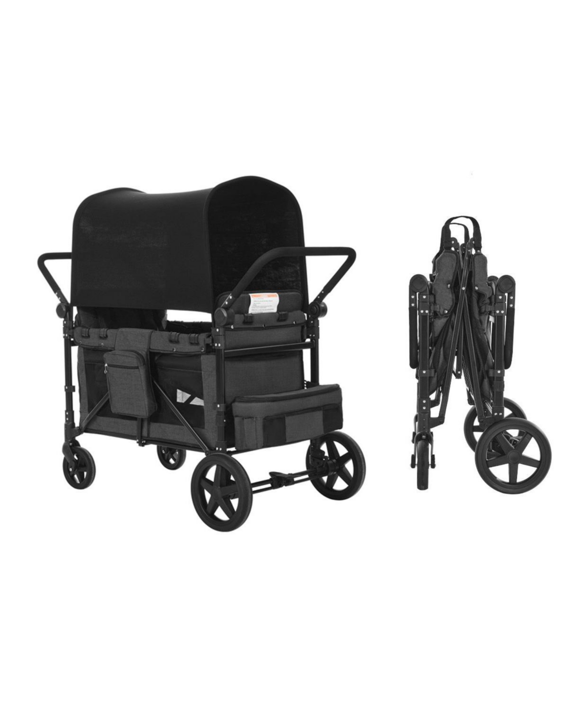 Click here for Mountaintop 4-Kid Wagon Stroller  Collapsible Push... prices