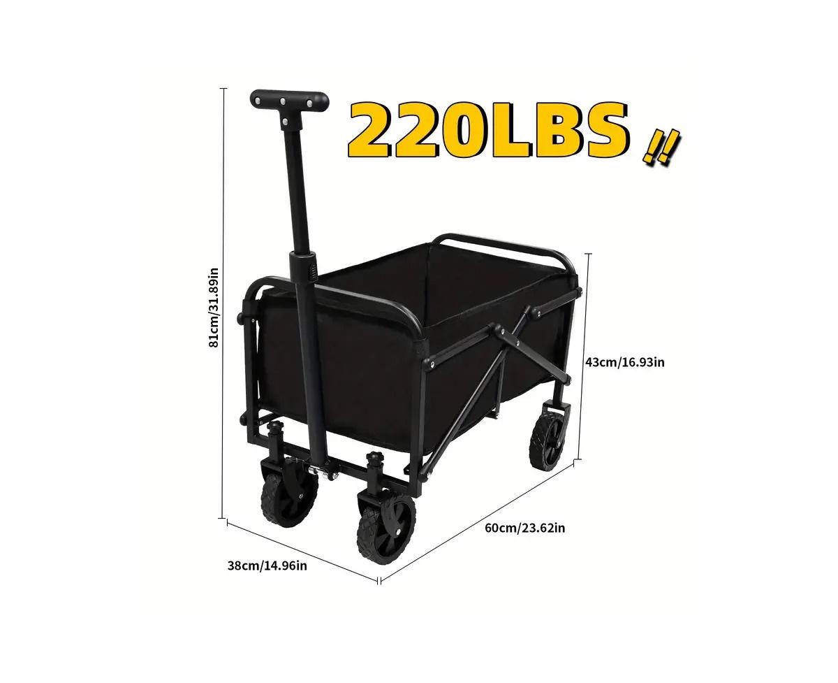 Click here for Mountaintop Foldable Utility Wagon Cart  220lb Cap... prices