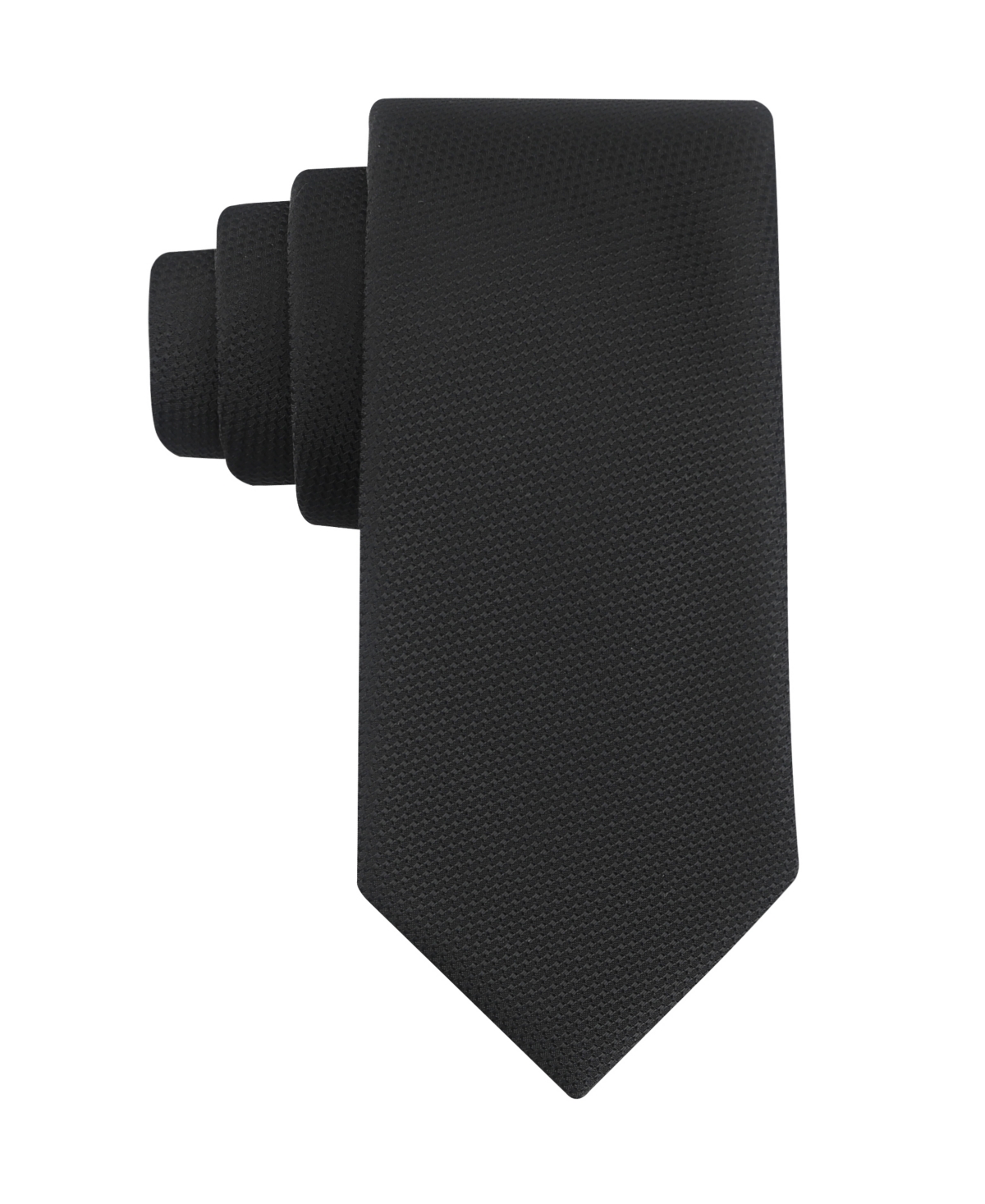 Click here for Calvin Klein Mens Dumond Solid Classic Tie - Black prices