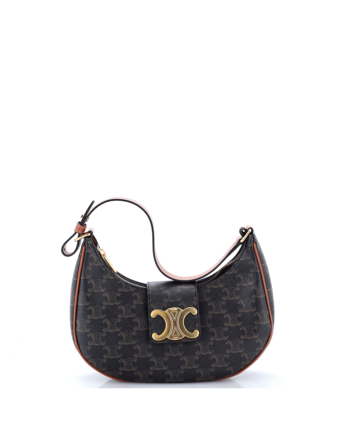 Click here for Pre-Owned Celine Ava Triomphe Bag Triomphe Coated... prices