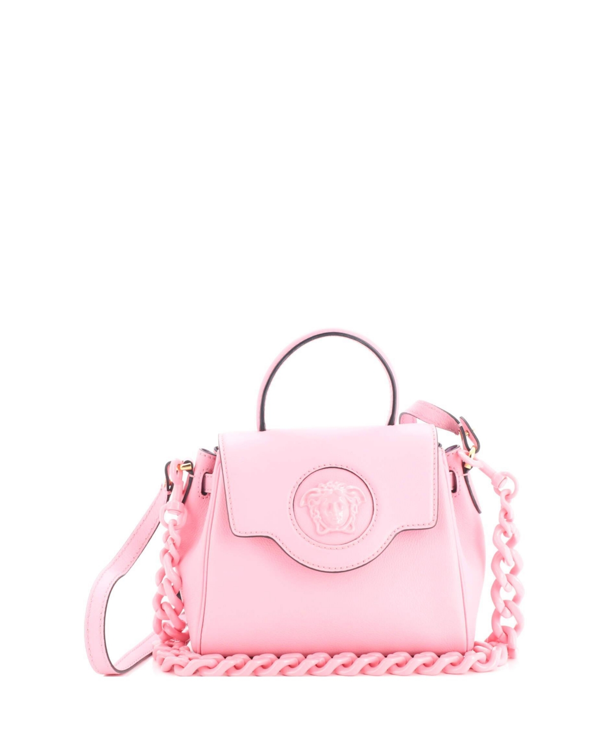 Click here for Pre-Owned Versace Small La Medusa Top Handle Bag L... prices