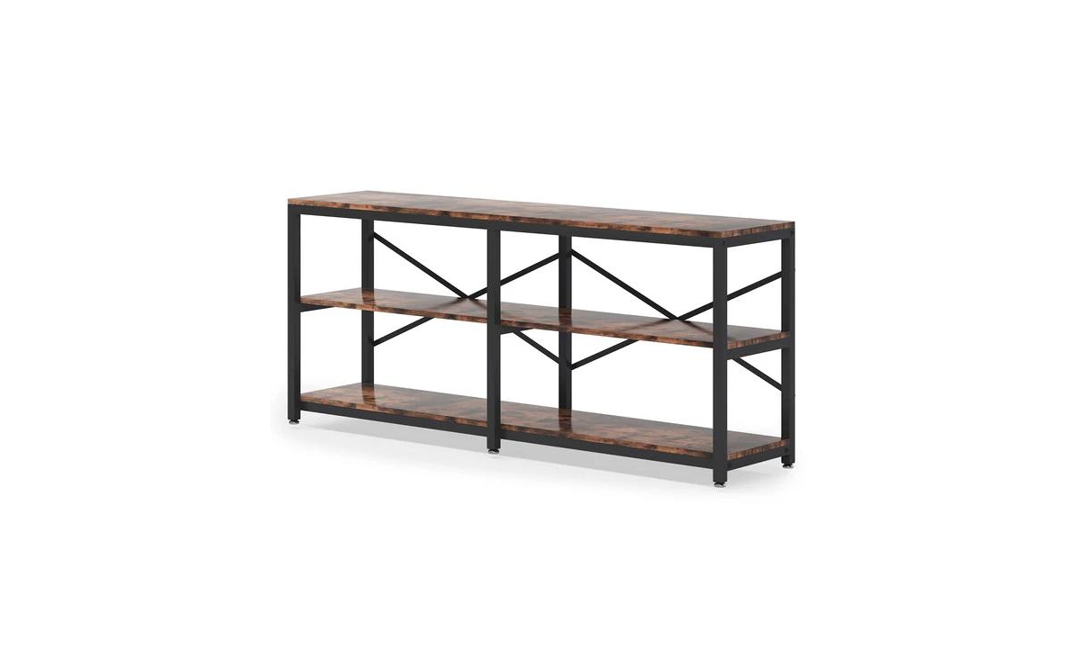 Click here for Slickblue 3-Tier Console Table with Storage Shelve... prices