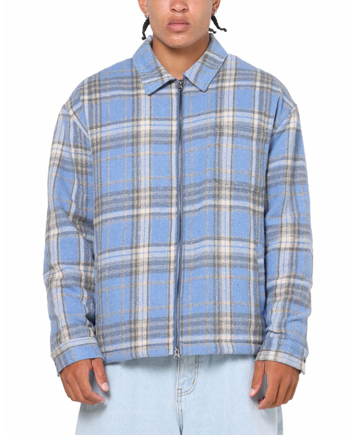 Click here for Saint Morta Mens Plaid Zip Jacket prices