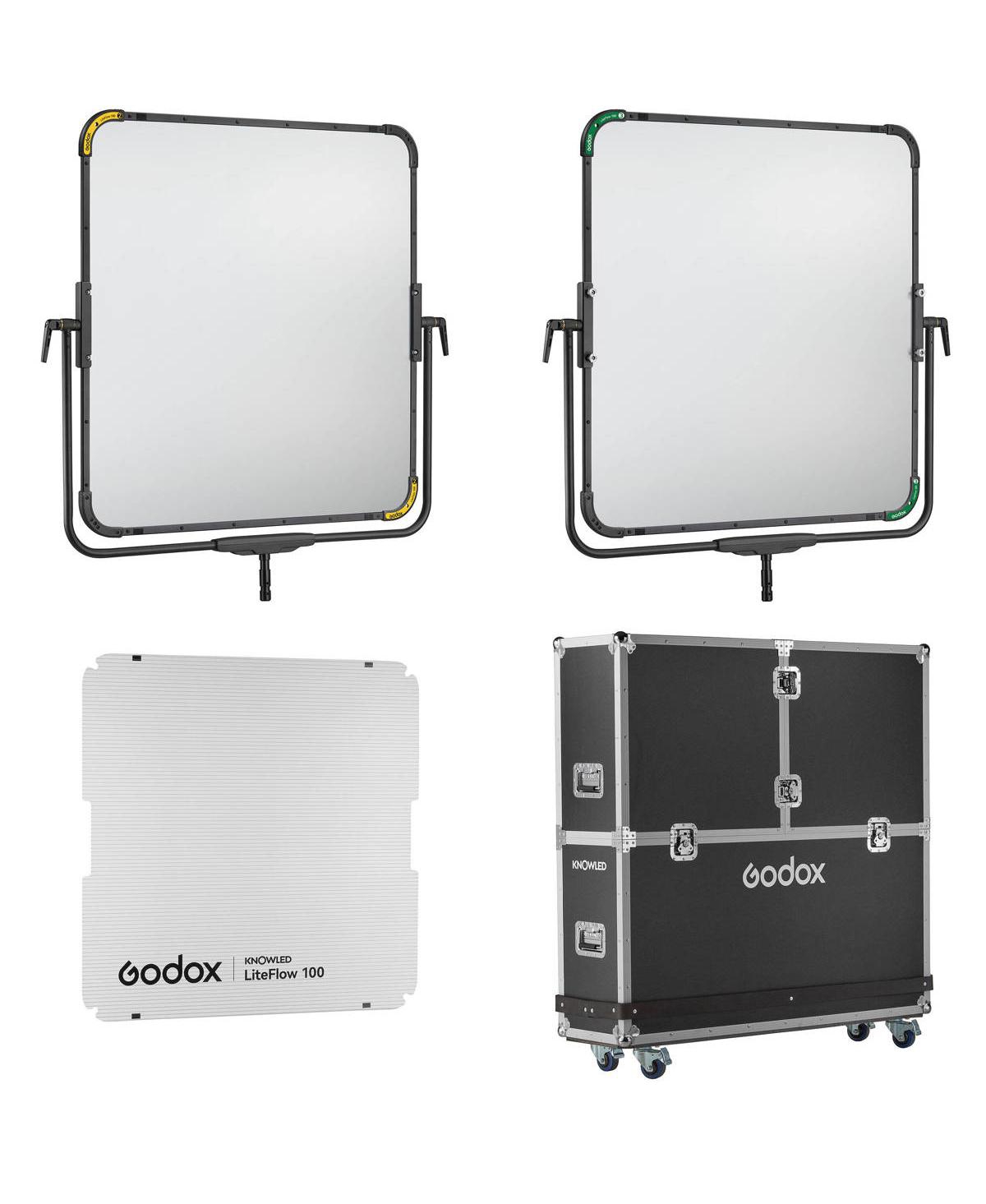 Click here for Godox Knowled LiteFlow 100 Double-Sided Cine Light... prices