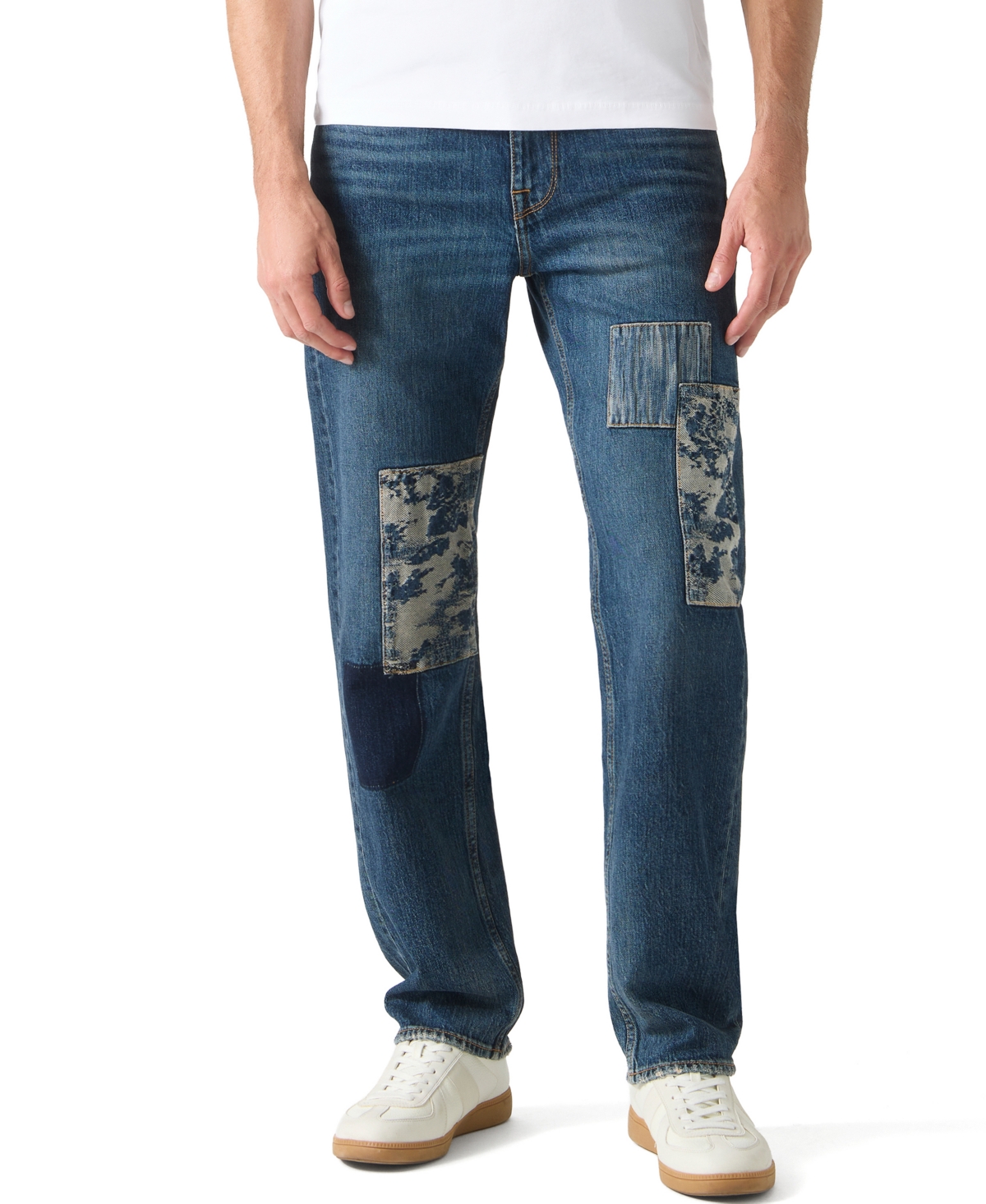 Click here for Guess Mens Mason In Wilder Straight-Fit Jeans - Wi... prices