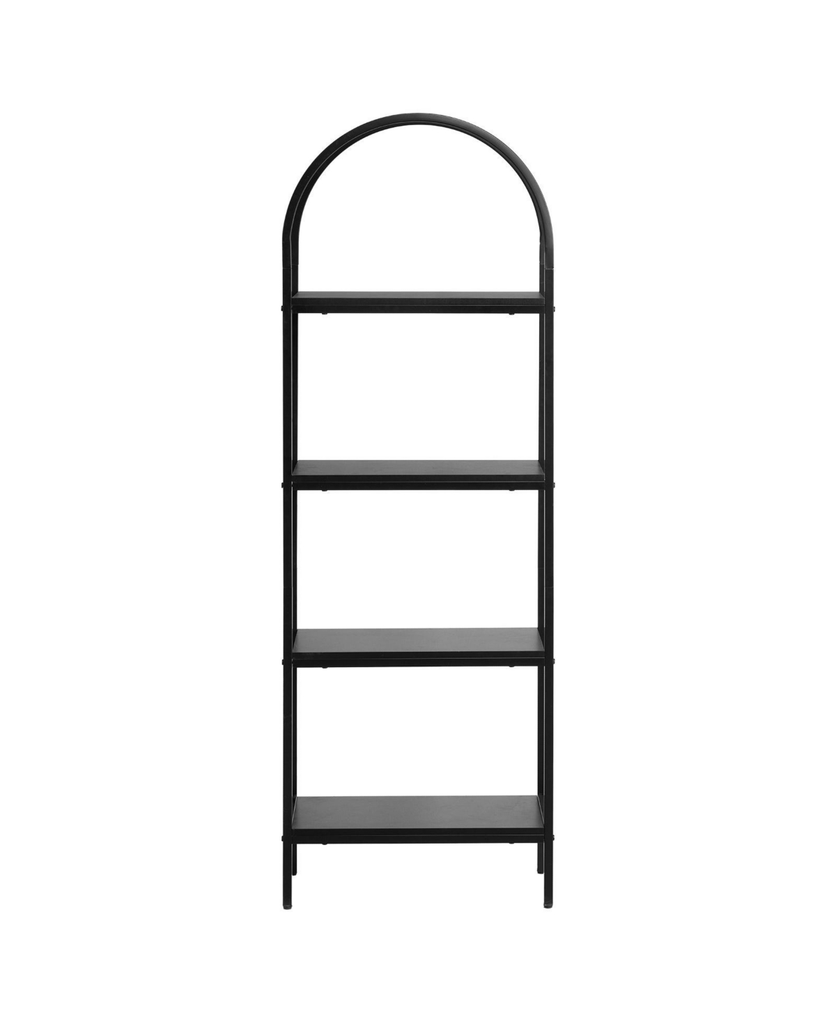 Click here for Slickblue Metal Bookcase with 4 Open Display Shelv... prices