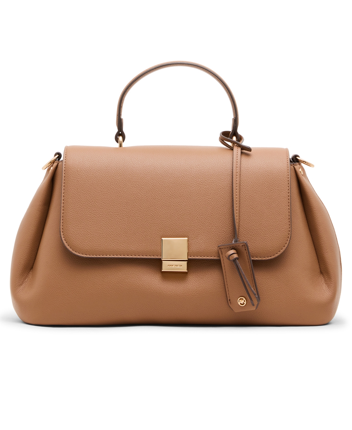 Click here for Anne Klein East-West Large Satchel Handbag - Mocha prices