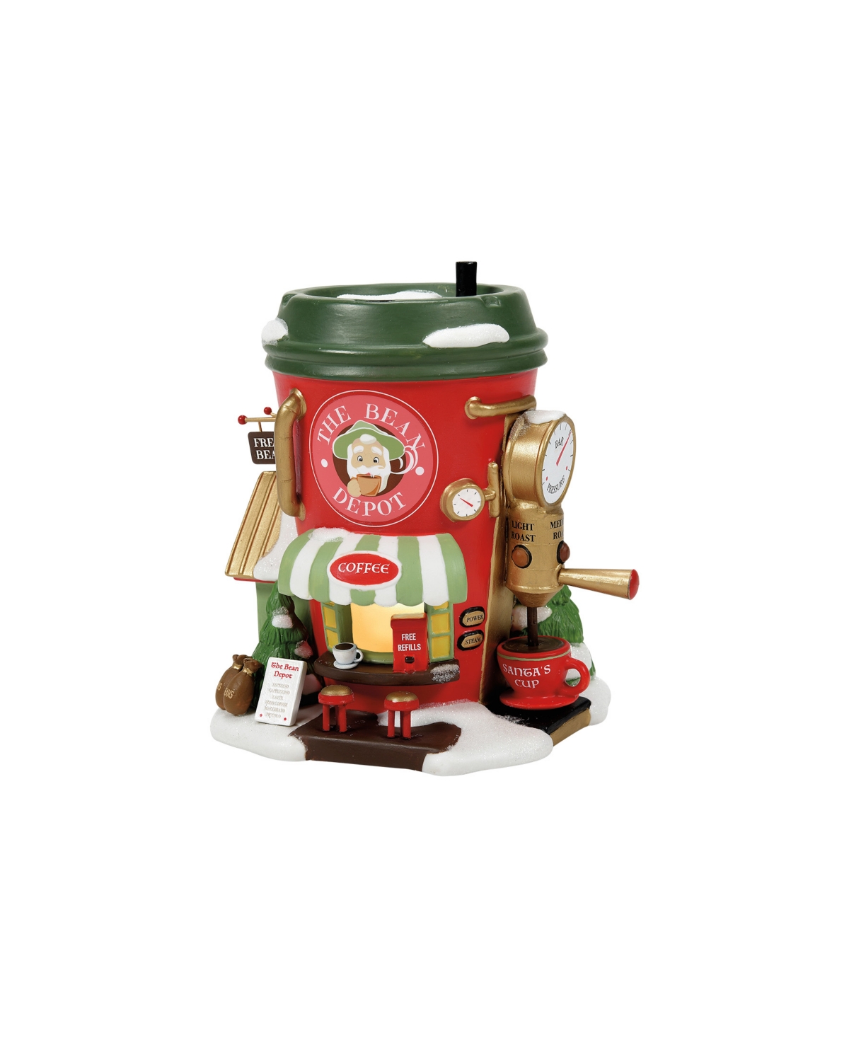 Click here for Department 56 North Pole Village Light-Up Bean Dep... prices