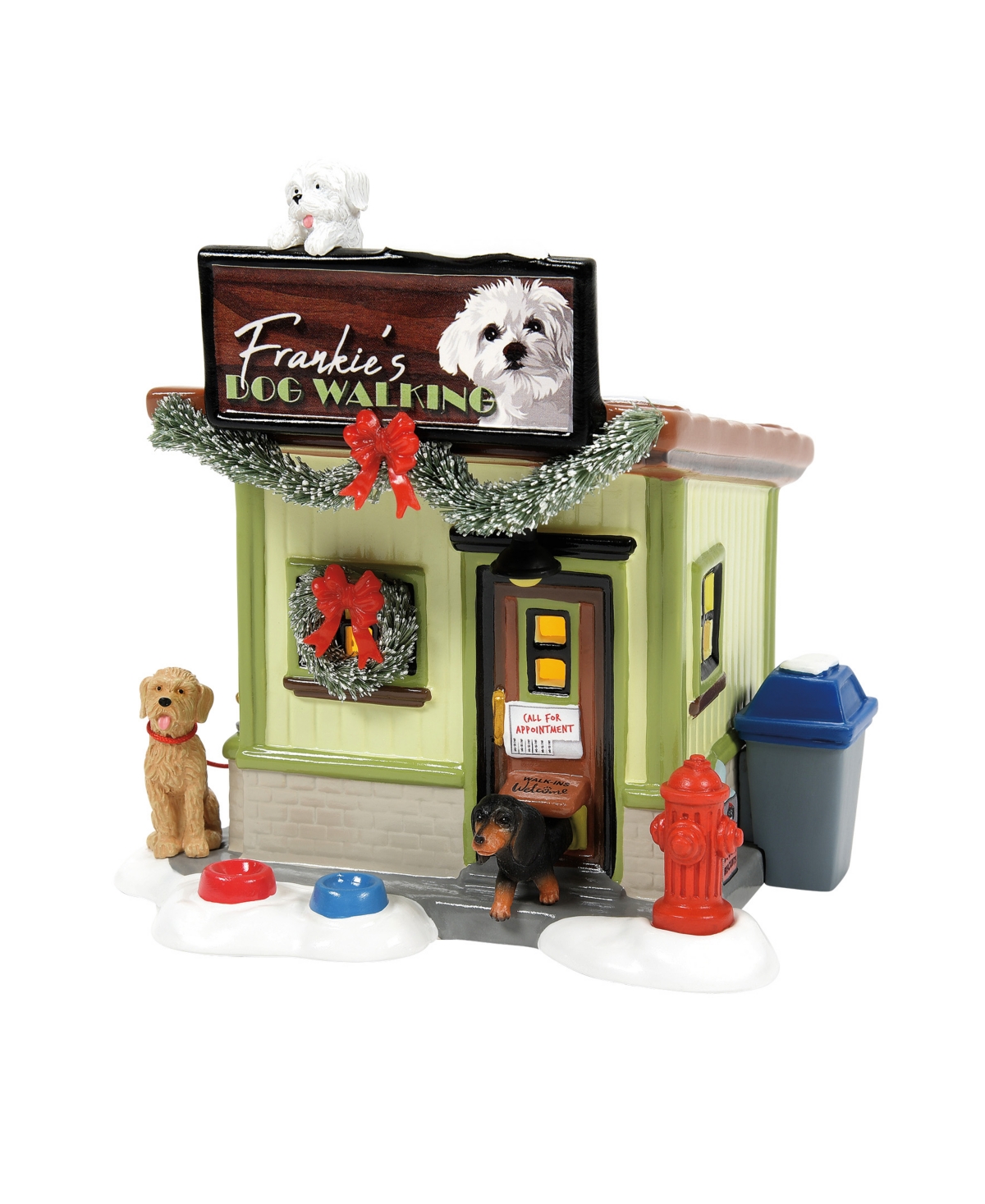 Click here for Department 56 Snow Village Frankies Dog Walking Co... prices