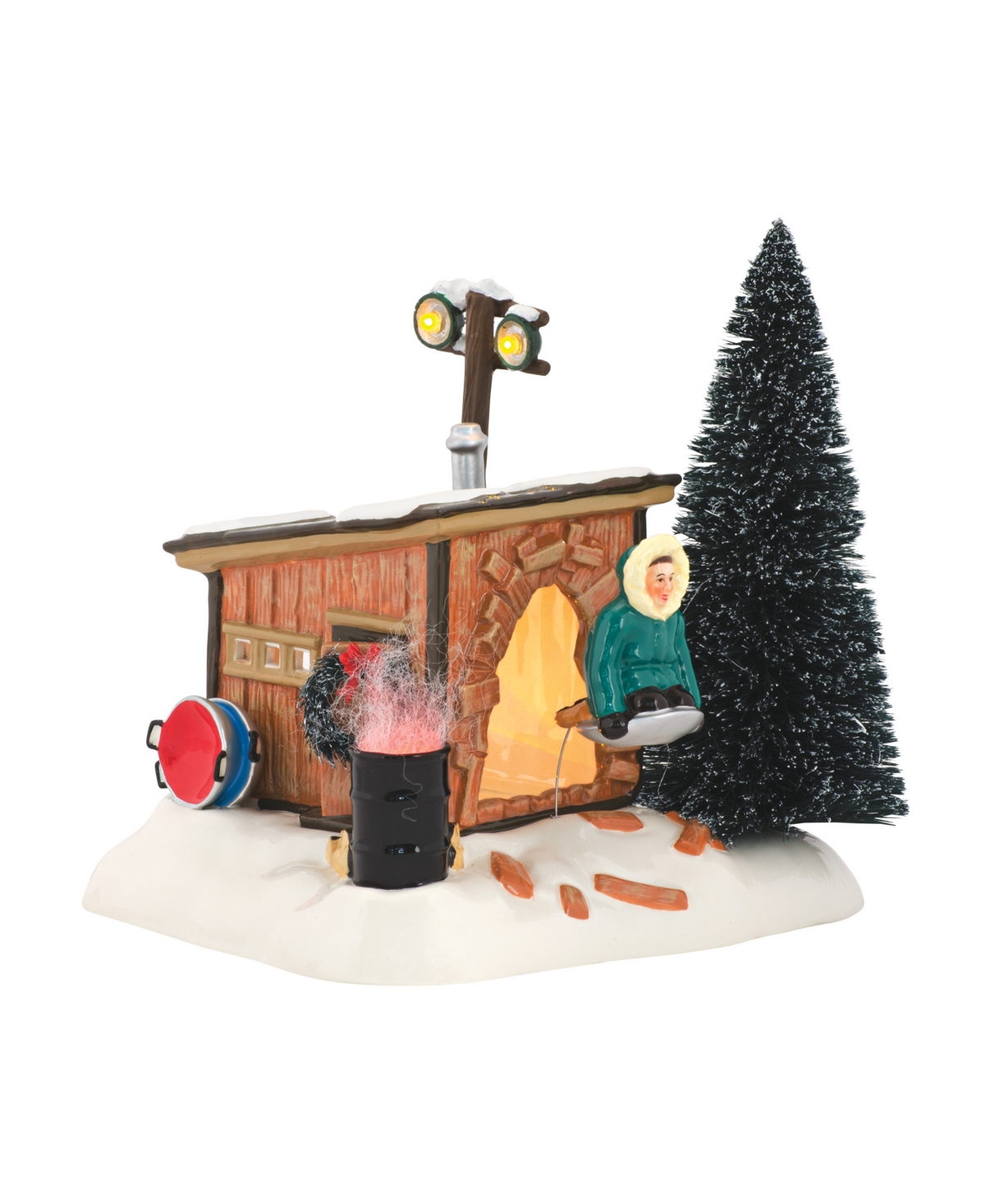 Click here for Department 56 Snow Village Griswold Sled Shack Fig... prices