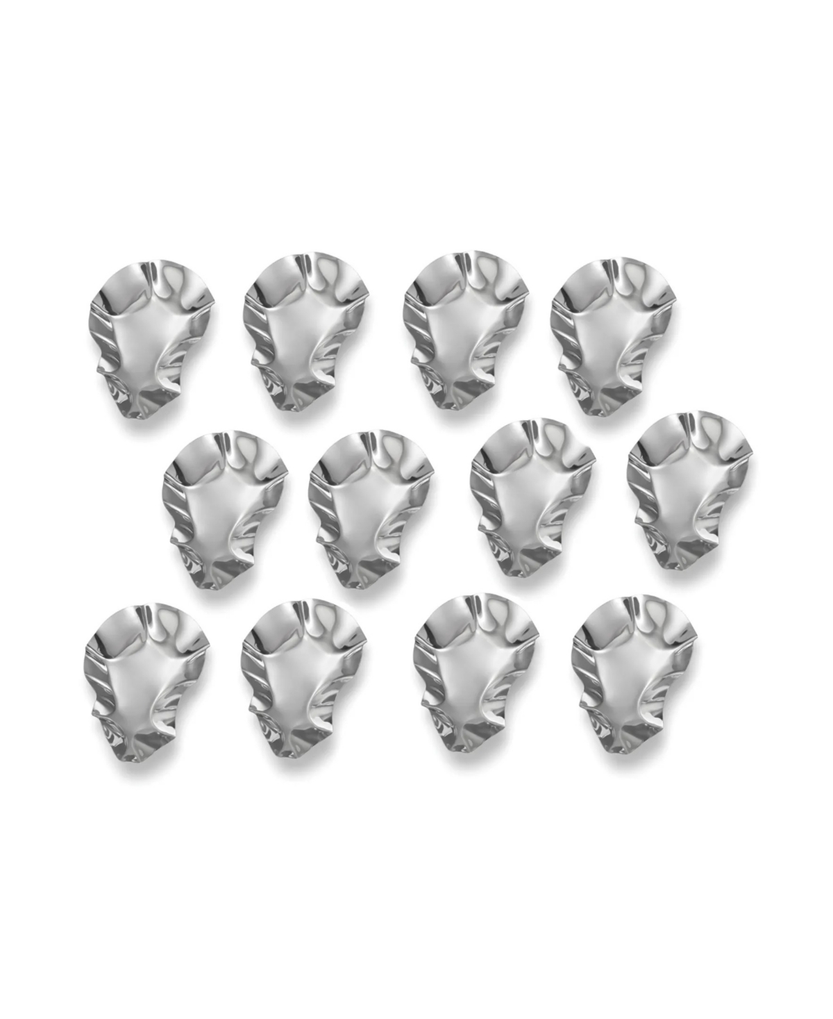 Click here for Outset Stainless Steel Set of 12 Oyster Shells - S... prices