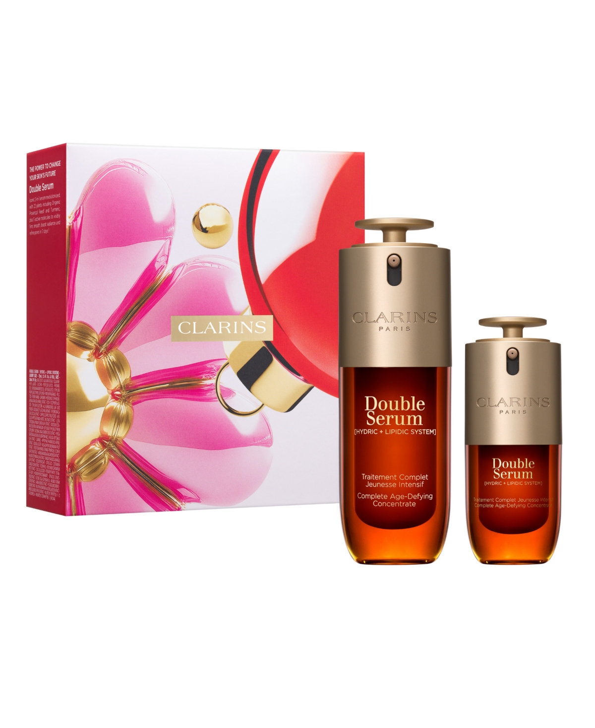 Click here for Clarins 3-Piece Double Serum Anti-Aging Gift Set prices