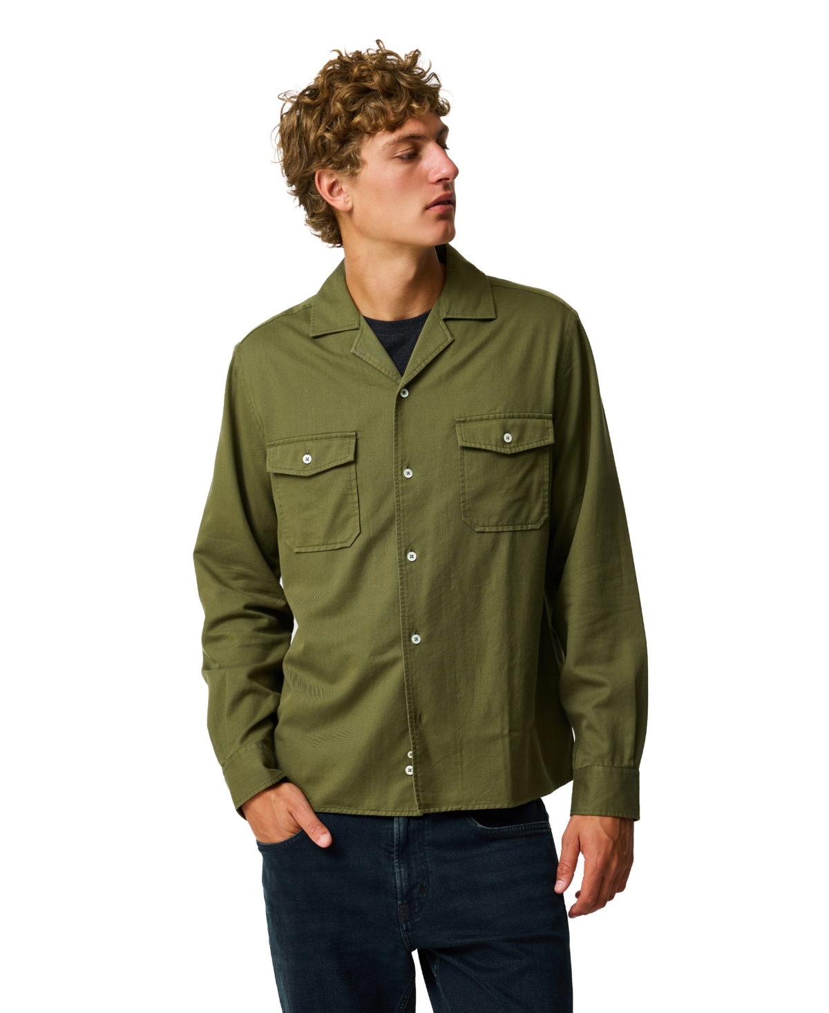 Click here for Rodd & Gunn Mens Salt Lake Lyocell Shirt - Moss prices