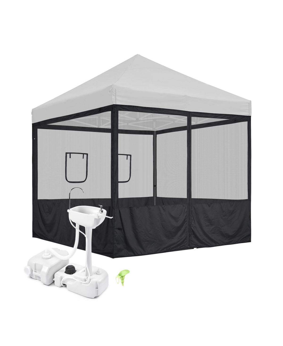 Click here for Yescom InstaHibit 10x10Feet Pop Up Canopy Mesh Sid... prices