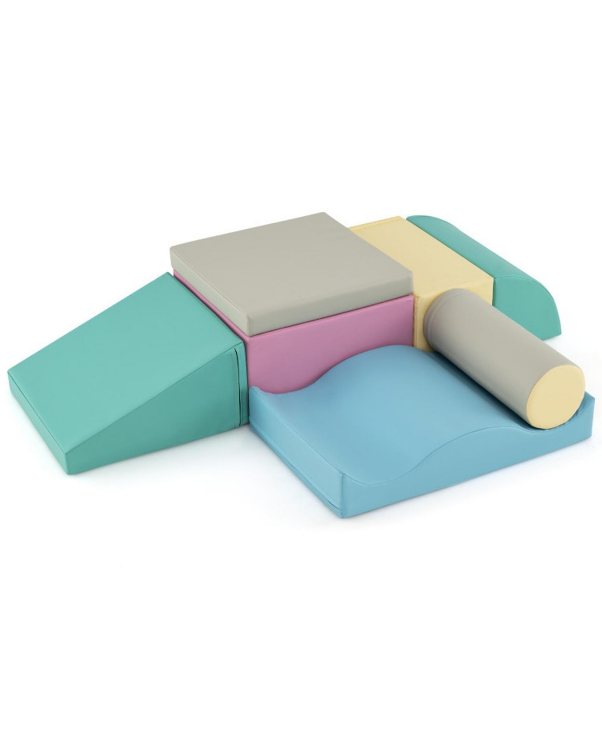 Click here for Hongge Infant Soft Foam 7-Piece Climbing Block Set... prices