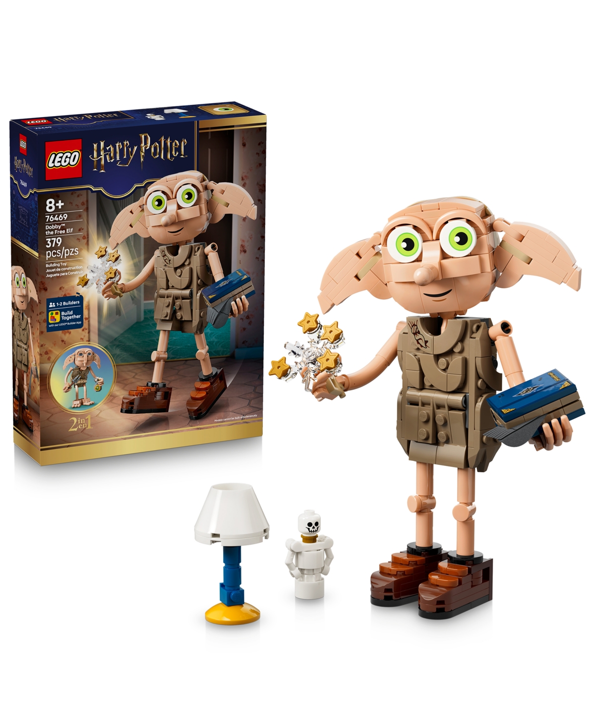 Click here for Lego Harry Potter Dobby the Free Elf 76469 379-Pie... prices
