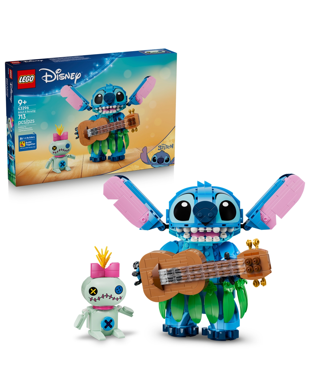 Click here for Lego Disney Posable Stitch Scrump 43296 713-Piece... prices