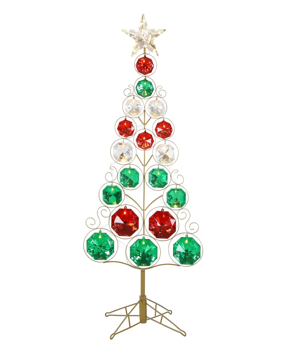 Click here for Mr. Christmas Outdoor Illuminated Gem 60 Tree - Mu... prices