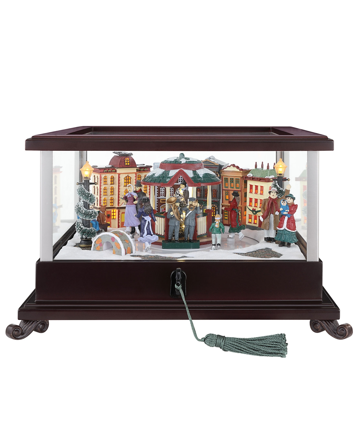Click here for Mr. Christmas Holiday Music 11 Box Skaters - Multi prices