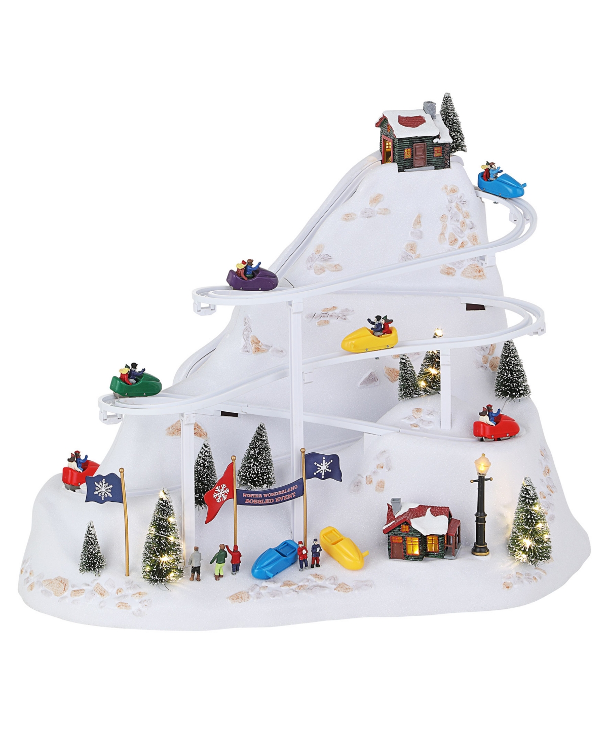 Click here for Mr. Christmas Winter Wonderland 18 Bobsled Ride -... prices