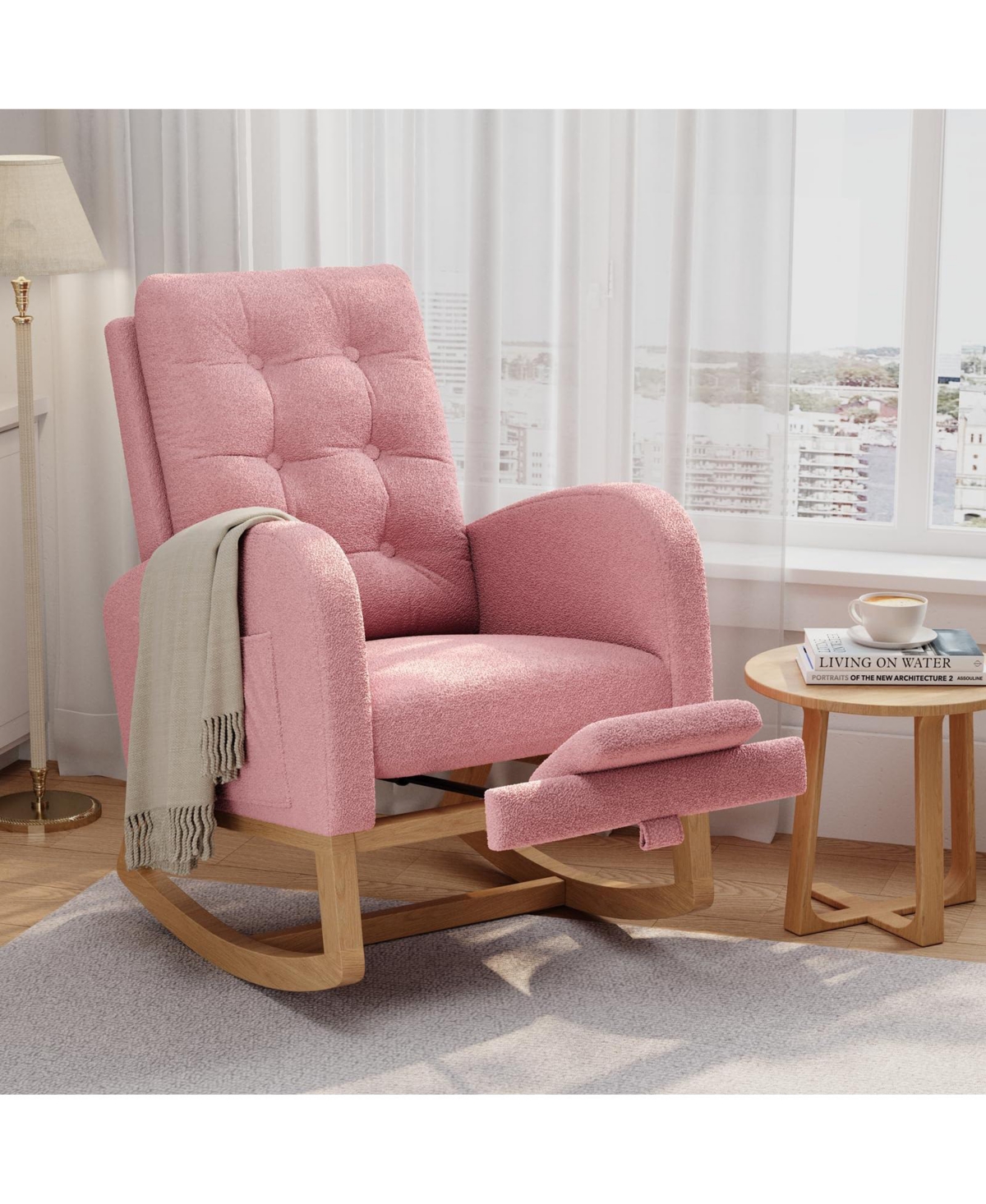 Click here for homfan Modern Rocking Chair for Living Room  Comfo... prices