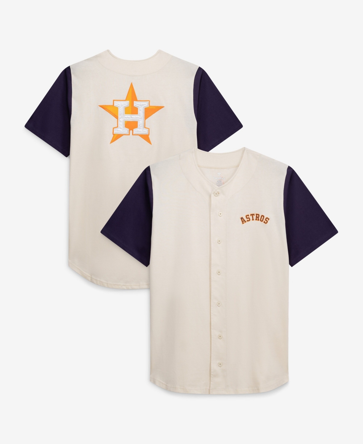 Click here for Fanatics Mens Cream Houston Astros Big Tall Full-B... prices