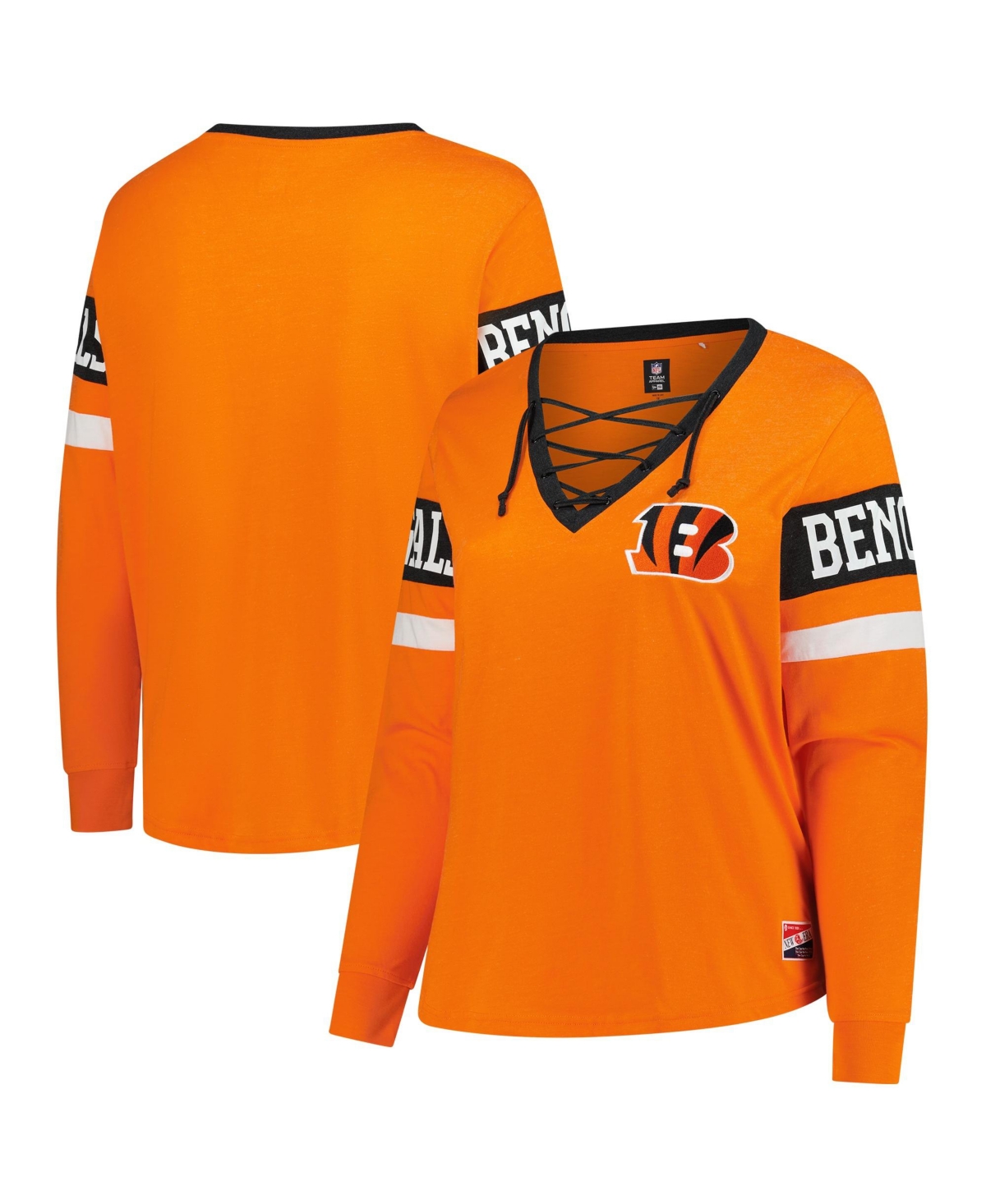Click here for New Era Womens Plus Size Cincinnati Bengals Long-S... prices