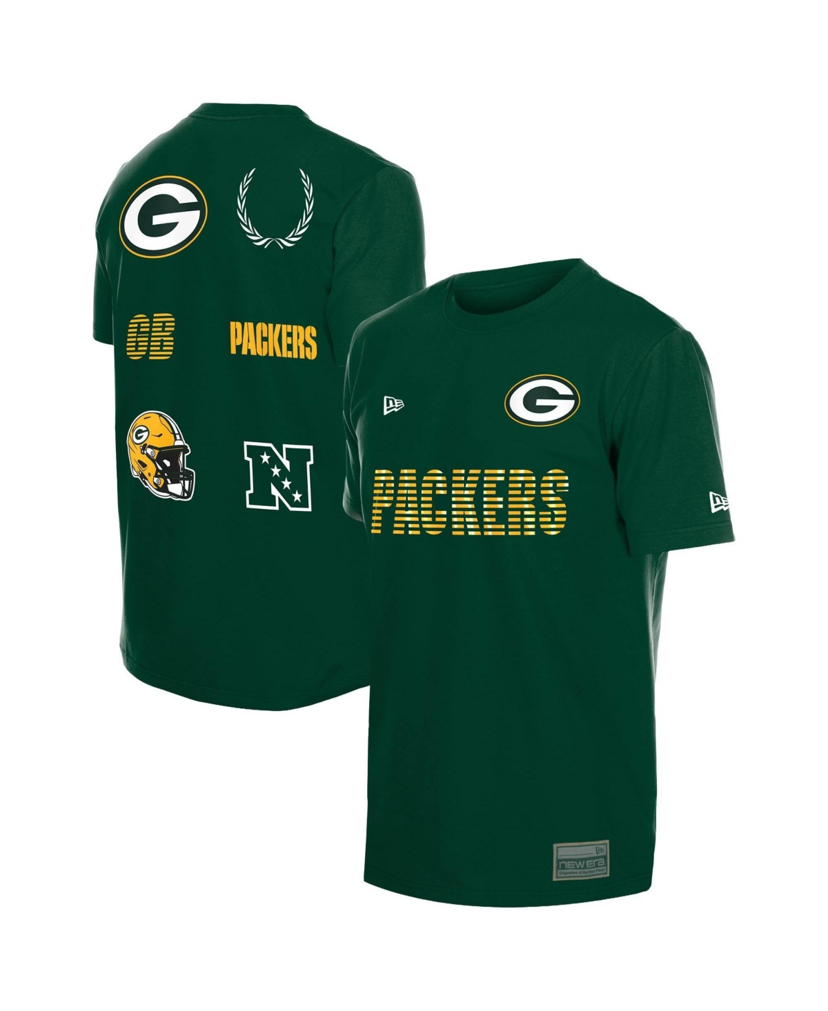 Click here for New Era Mens Green Bay Packers Match T-Shirt - Gre... prices