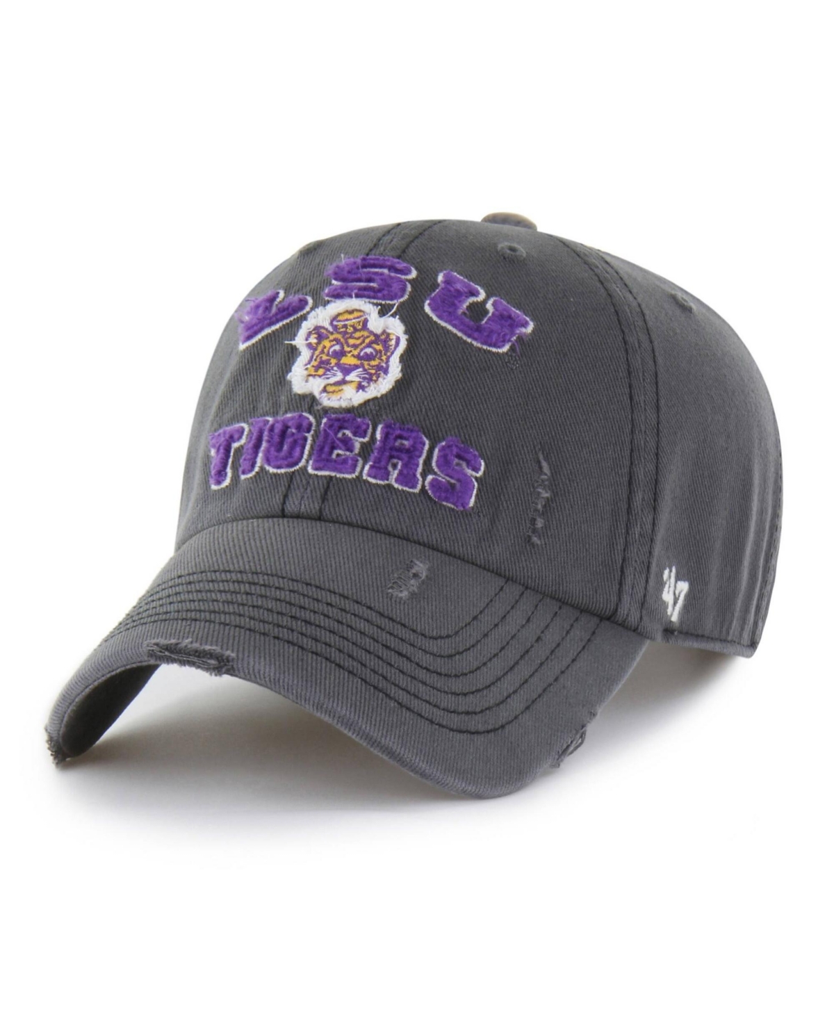 Click here for 47 Brand Mens and Womens Charcoal Lsu Tigers Well-... prices