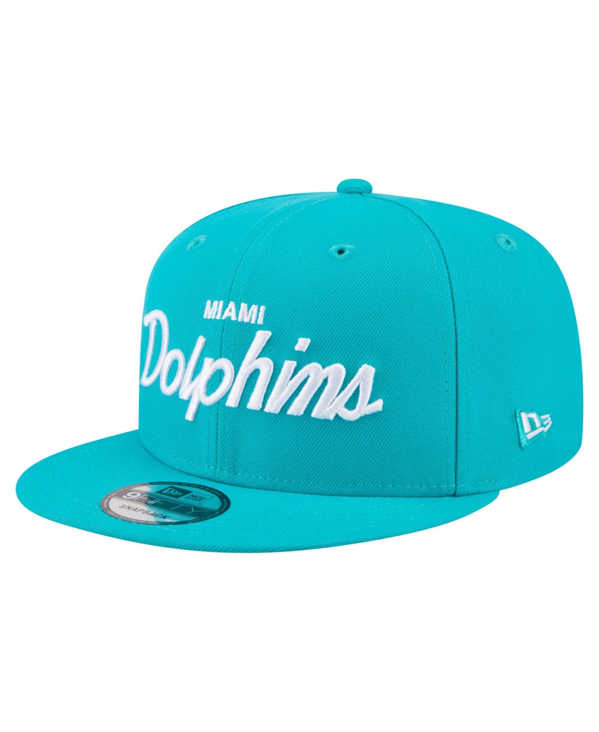 Click here for New Era Mens Aqua Miami Dolphins Core Team Script... prices