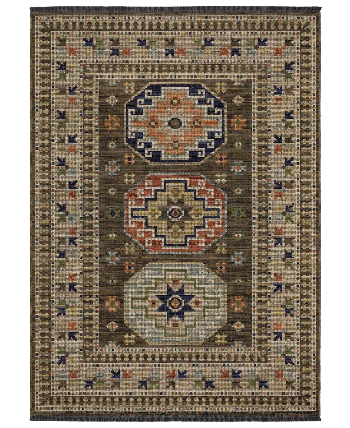 Click here for Oriental Weavers Legacy LGY09 2x3 Area Rug - Brown prices