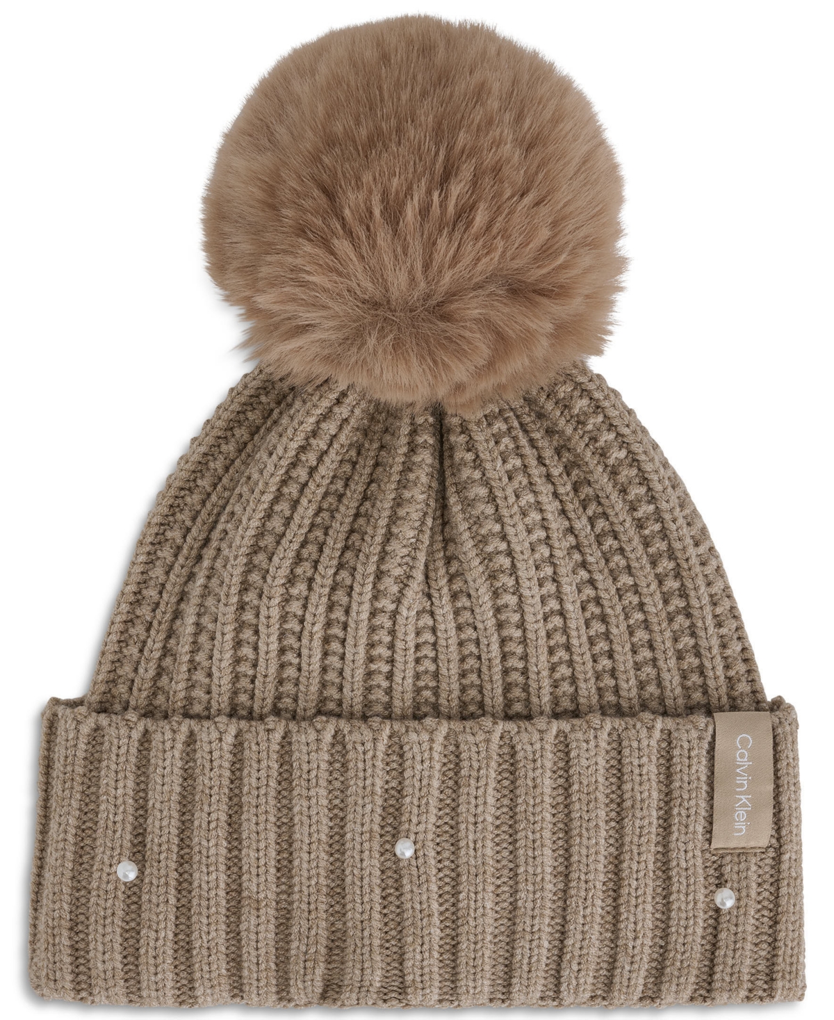 Click here for Calvin Klein Womens Snug Everday Cozy Soft Pom Pom... prices