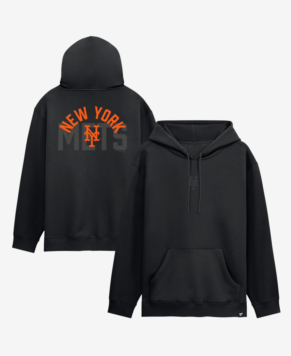 Click here for Fanatics Mens New York Mets Black Out Fleece Hoodi... prices