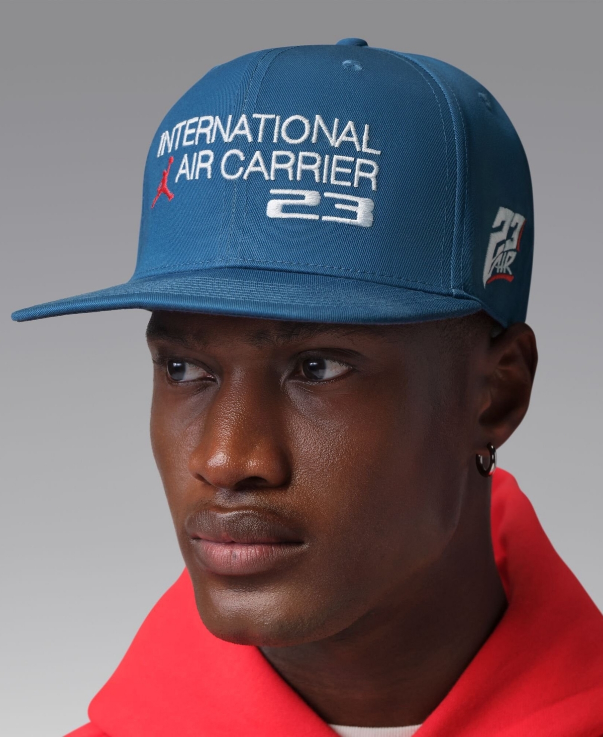 Click here for Jordan Mens and Womens Blue Pro Snapback Hat - Blu... prices