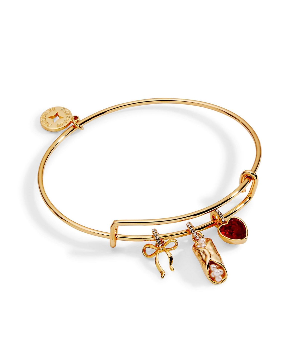 Click here for Alex and Ani There Cannoli Be You Bow and Heart Mu... prices