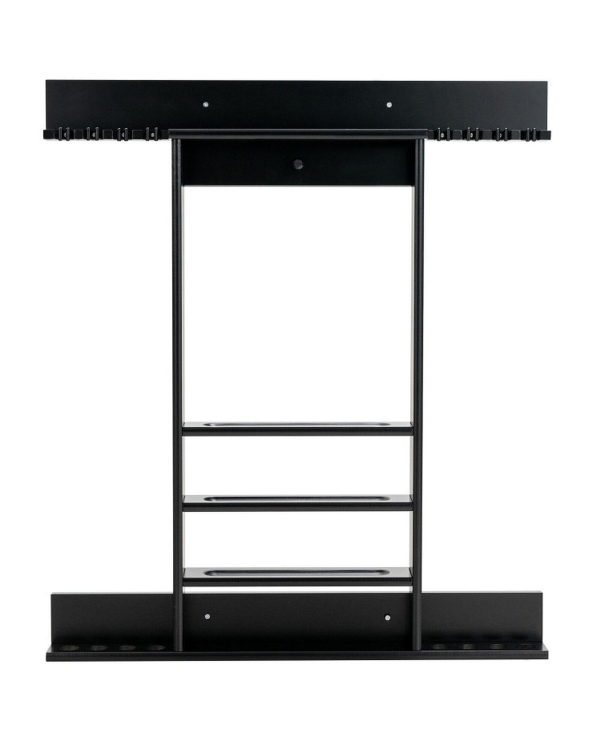 Click here for Gouun Wall-Mounted Solid Pine Billiards Cue Rack w... prices
