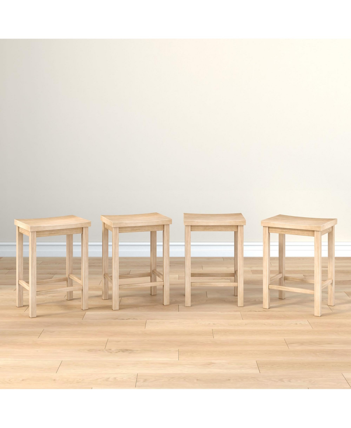 Click here for Grain & Grove 4 Pack Counter Height Stool - Blonde prices