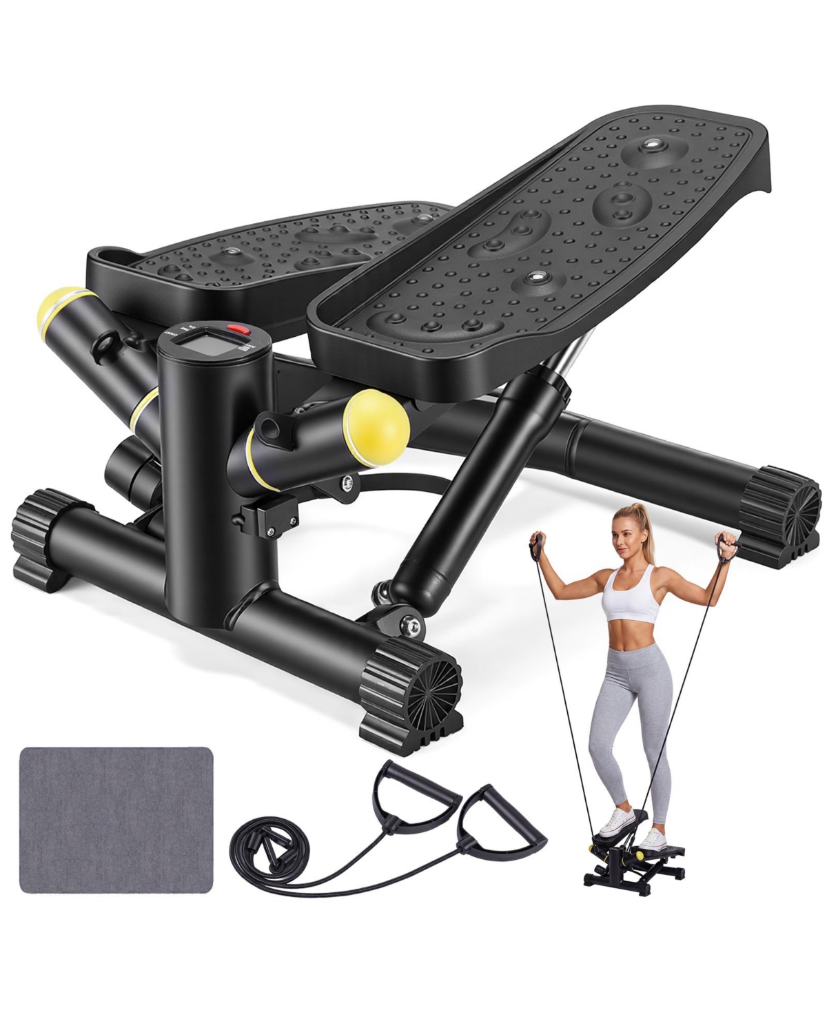 Click here for Sugift Mini Stair Stepper for Exercise with Resist... prices