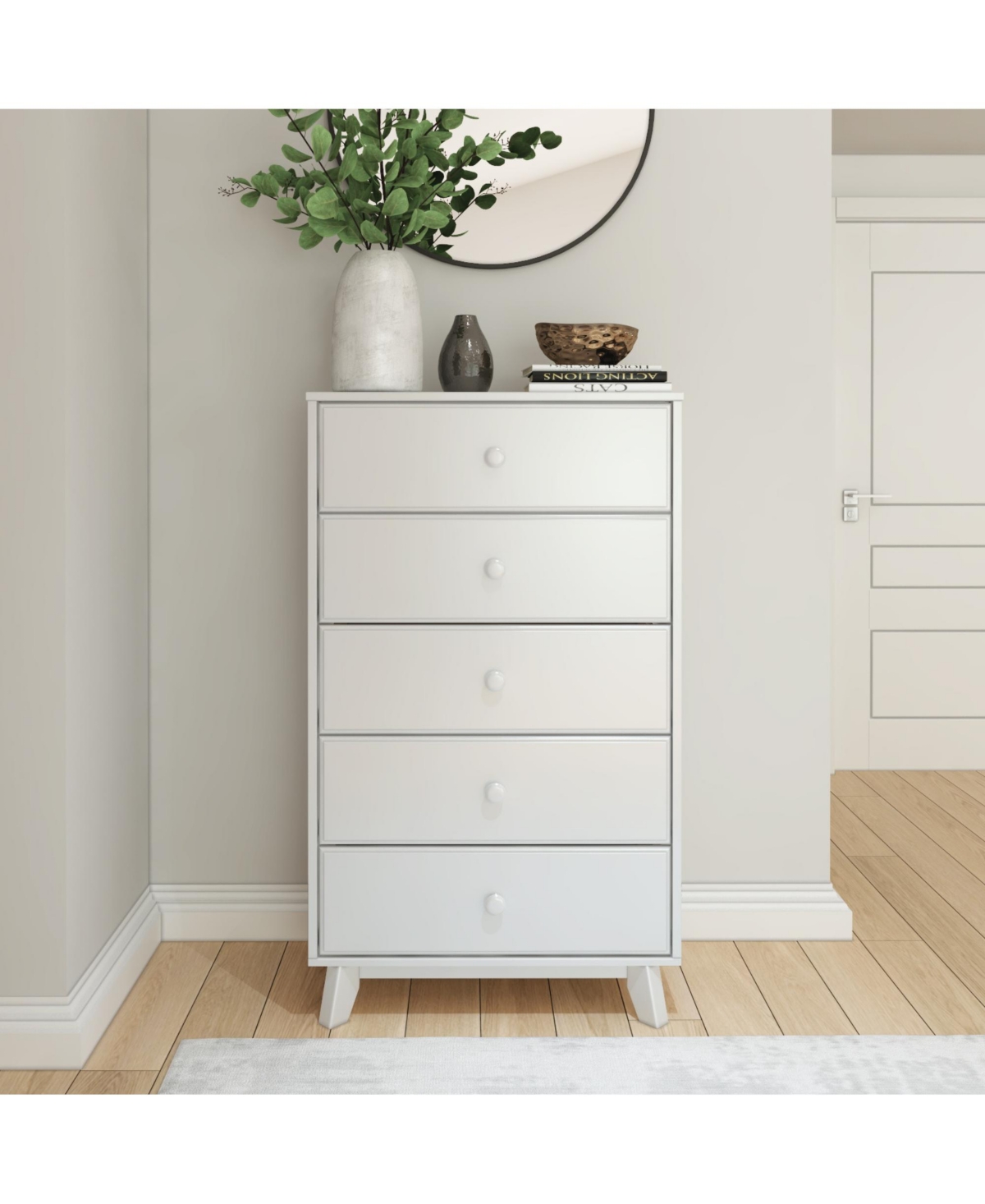 Click here for Plank+Beam Solid Wood Classic 5-Drawer Solid Wood... prices