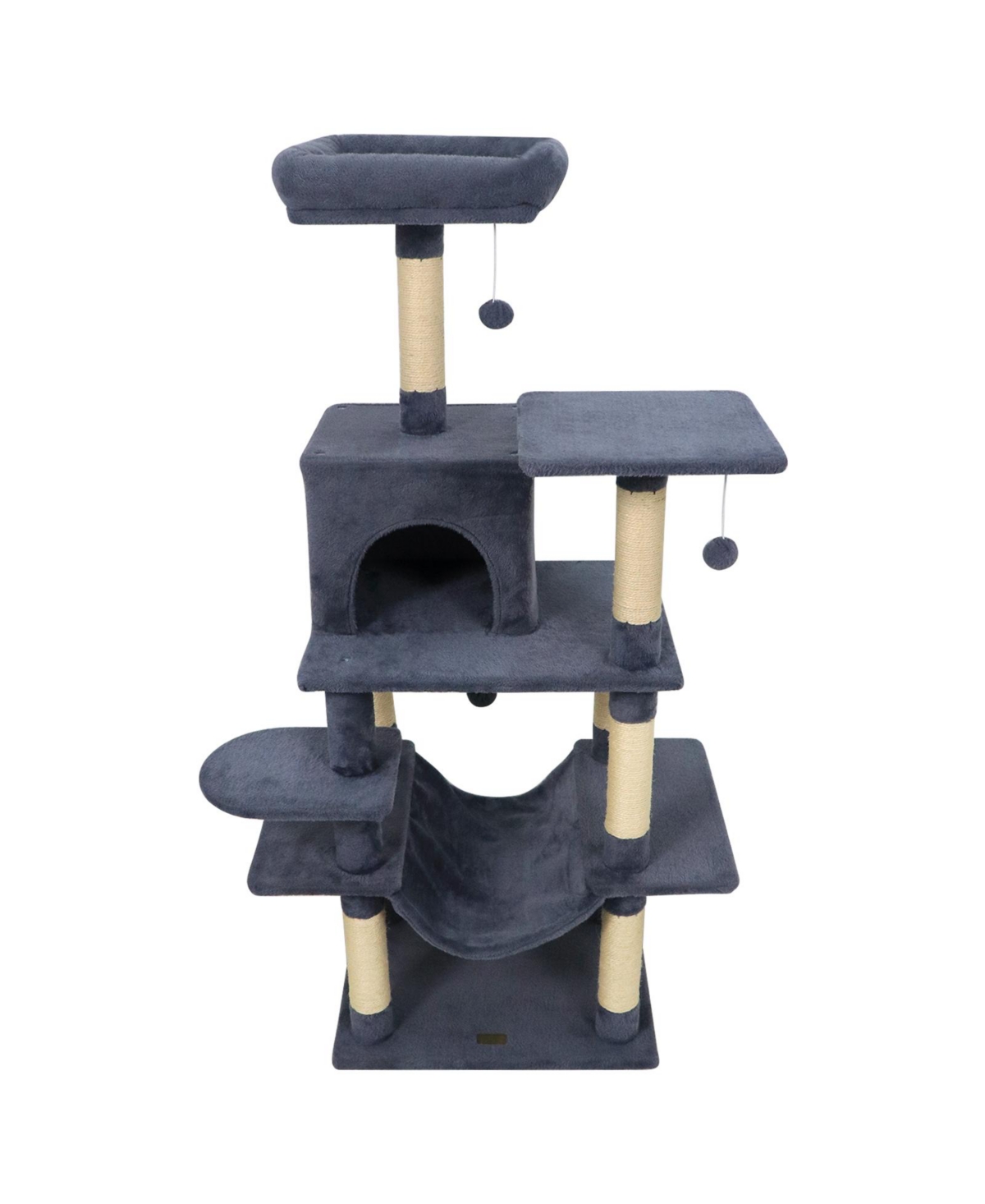 Click here for Sugift 58in Multi-Level Cat Tree Soft Plush Cat To... prices