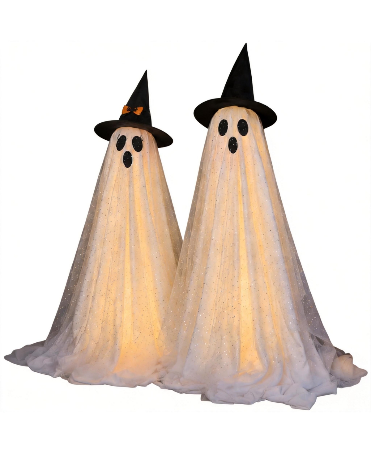 Click here for Aofar 2 Packs Ghost String Lights Remote Control O... prices