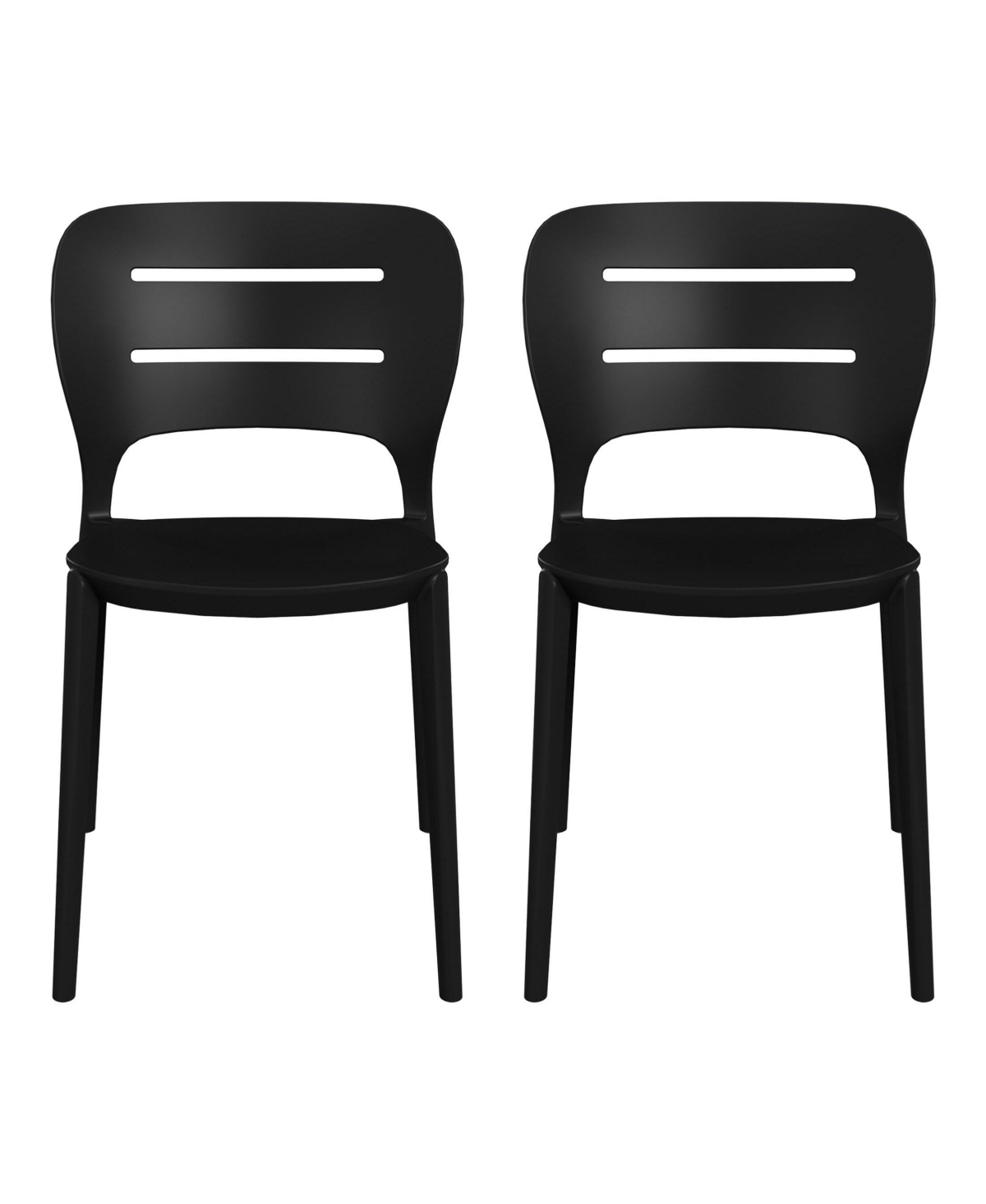 Click here for WestinTrends Outdoor Modern Stackable Plastic Pati... prices