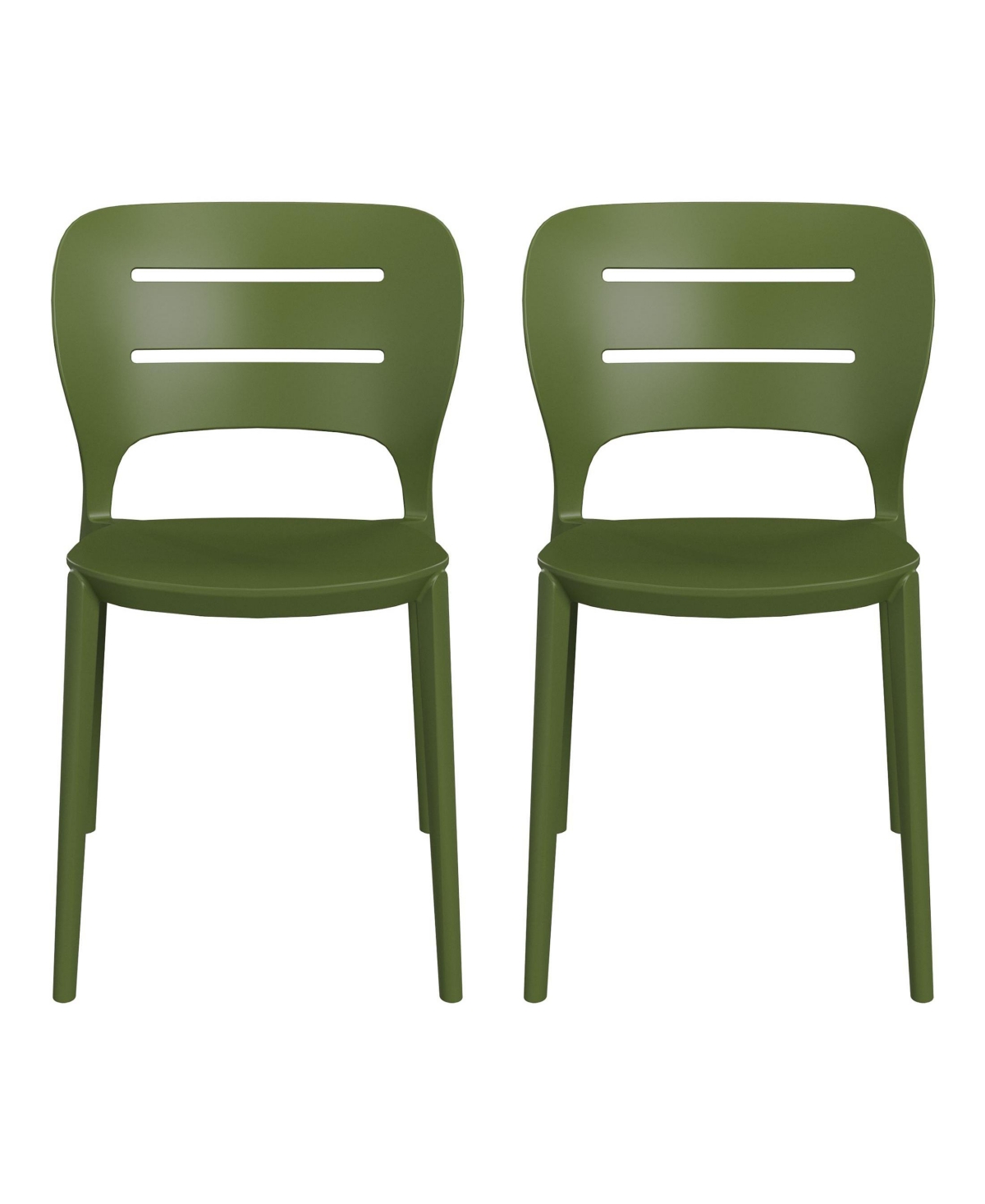 Click here for WestinTrends Outdoor Modern Stackable Plastic Pati... prices