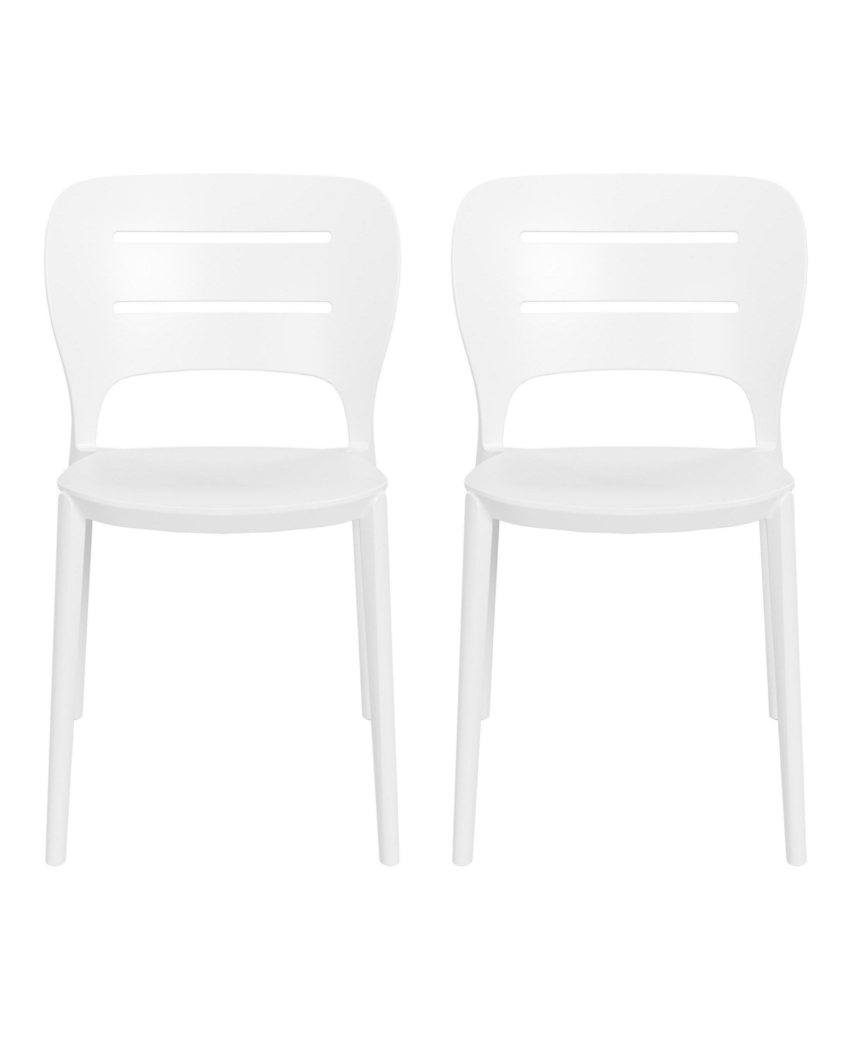 Click here for WestinTrends Outdoor Modern Stackable Plastic Pati... prices