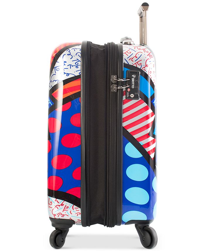 Heys Britto Freedom 21" Carry-On Expandable Hardside Spinner Suitcase ...
