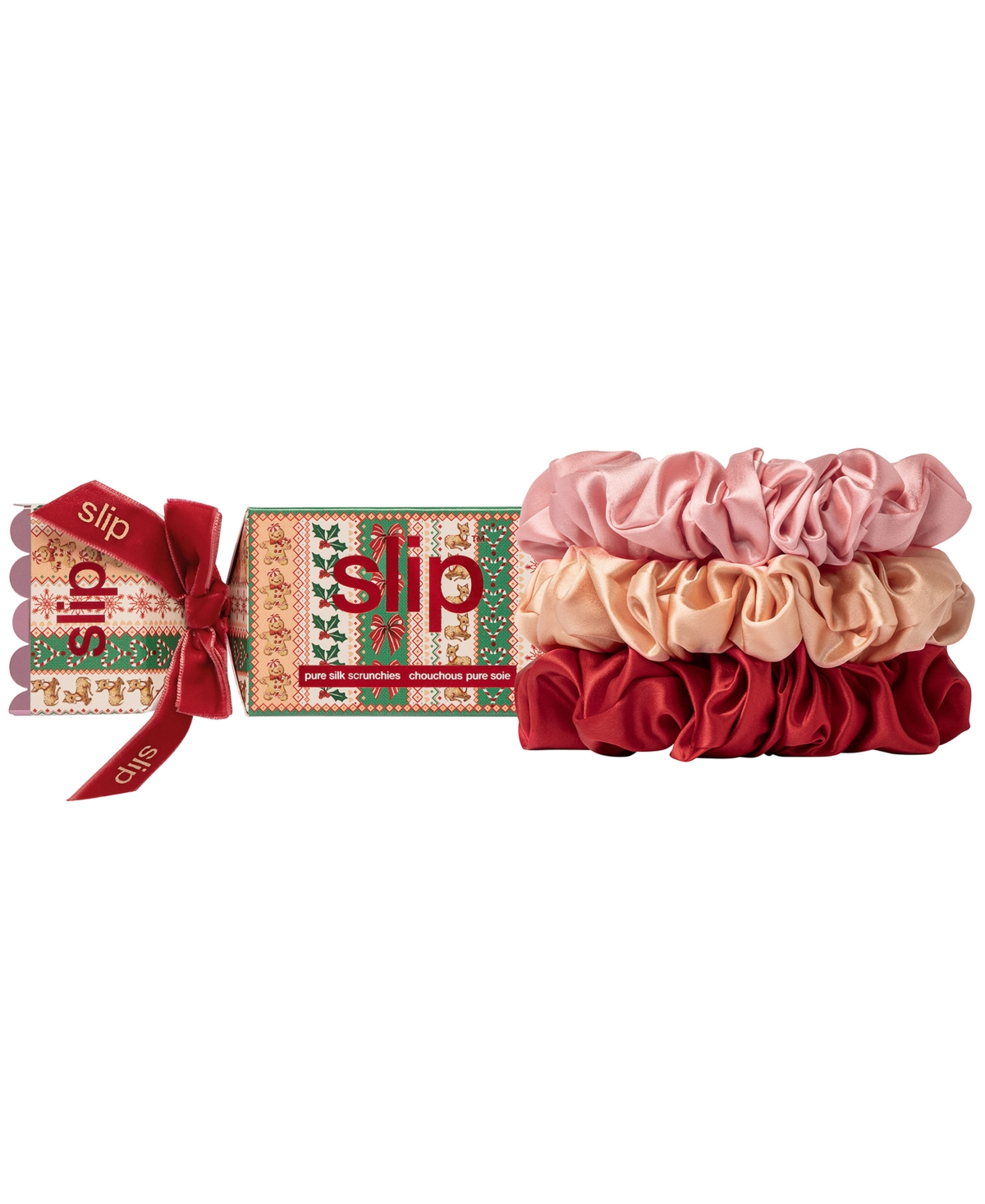 Click here for Slip 3-Piece Pure Silk Large Scrunchie Set - Eadie prices