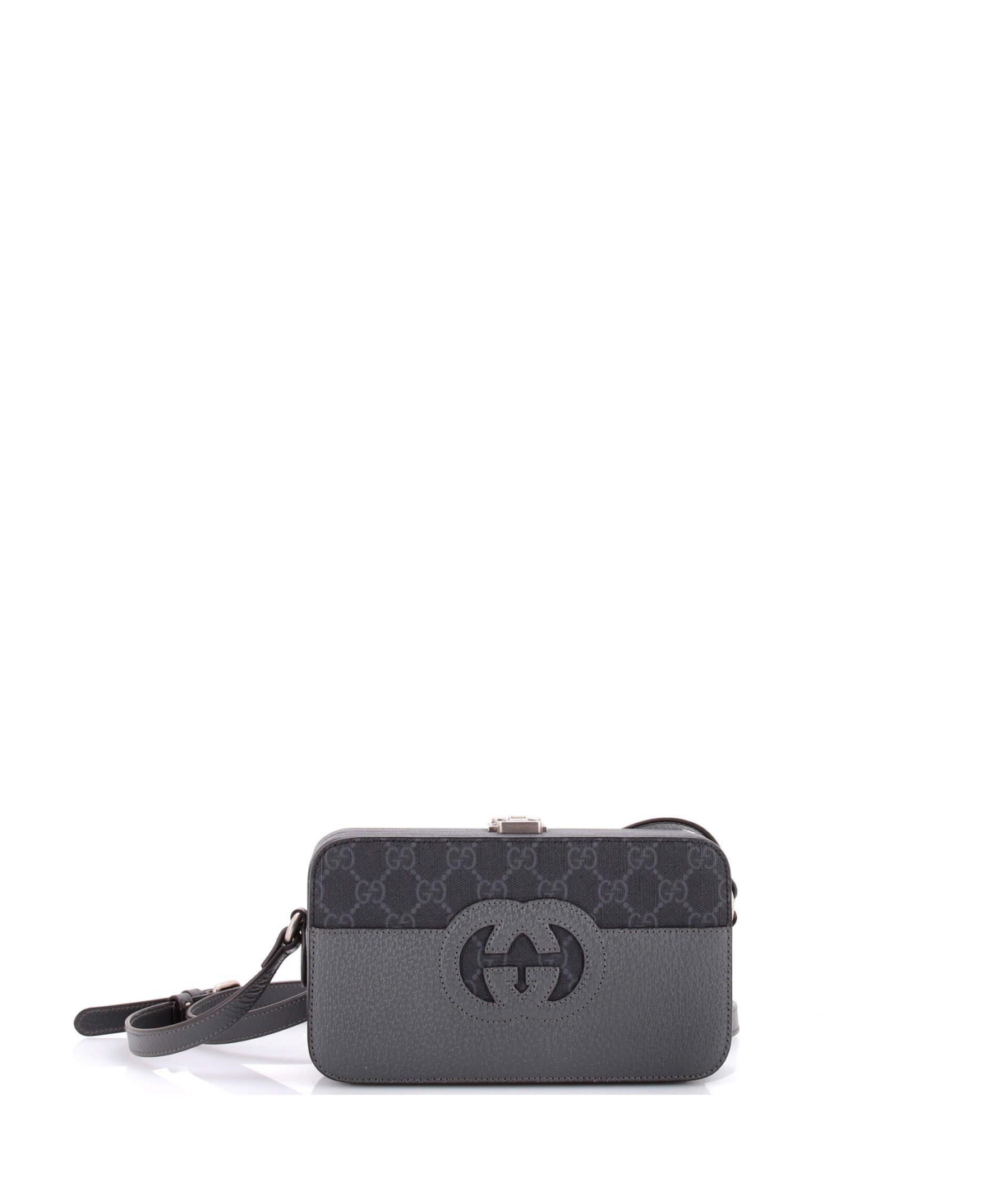 Click here for Pre-Owned Gucci Mini Padlock Interlocking G Crossb... prices